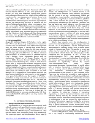 Interdependence published article | PDF