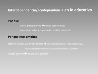 Interdependencia | PPTX