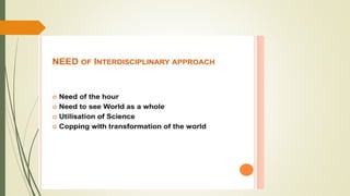 Interdisciplinary approach.pdf