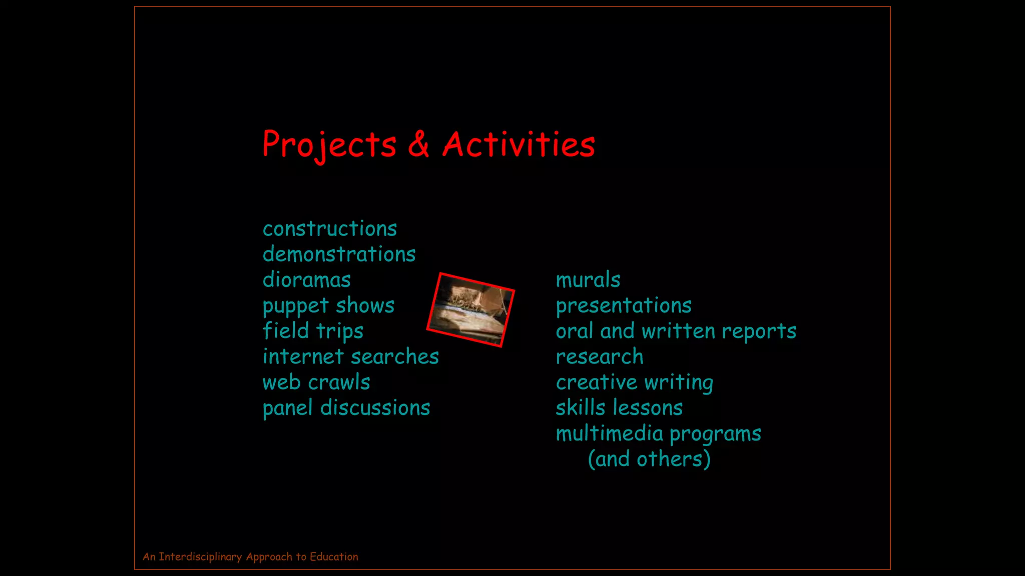 Interdisciplinary approach to teaching | PPTX