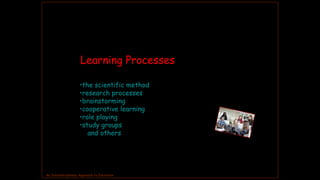 Interdisciplinary approach to teaching | PPTX