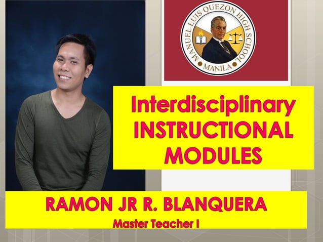 Interdisciplinary instructional modules | PDF