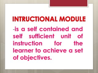 Interdisciplinary instructional modules | PDF