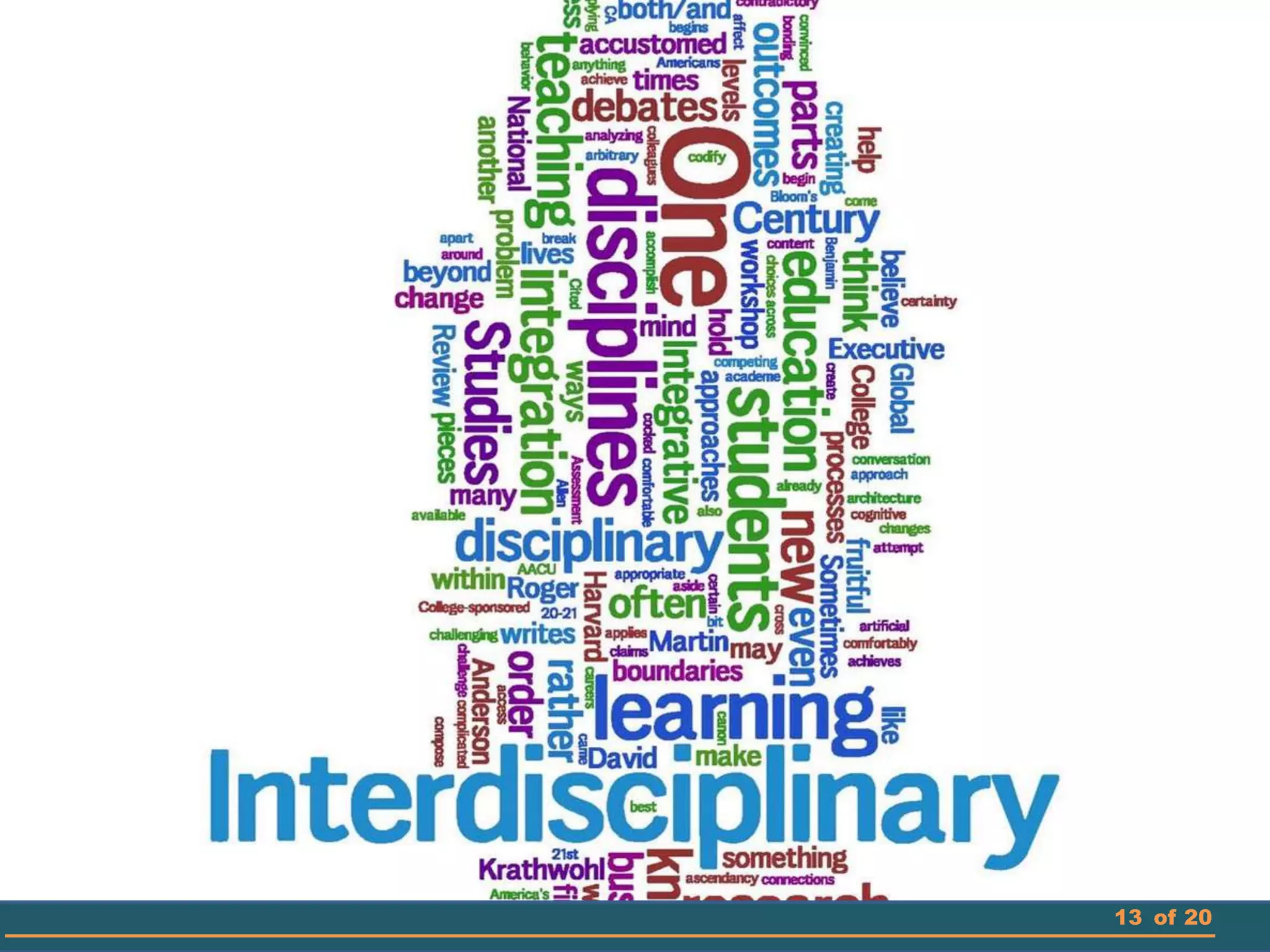 Interdisciplinary learning | PPTX | Workshops and Classes | Hobbies ...