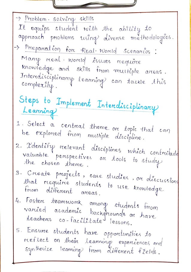 Interdisciplinary Learning Understanding disciplne and subject CUH (1).pdf