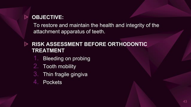 Interdisciplinary Periodontics ppt.pptx | Dental Health | Diseases and ...