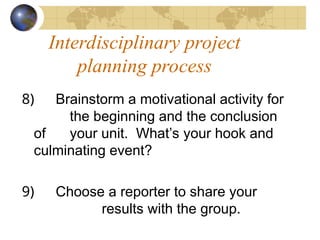 interdisciplinary_planning .ppt