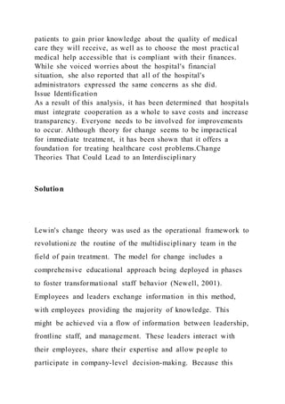 Interdisciplinary plan proposal | DOCX