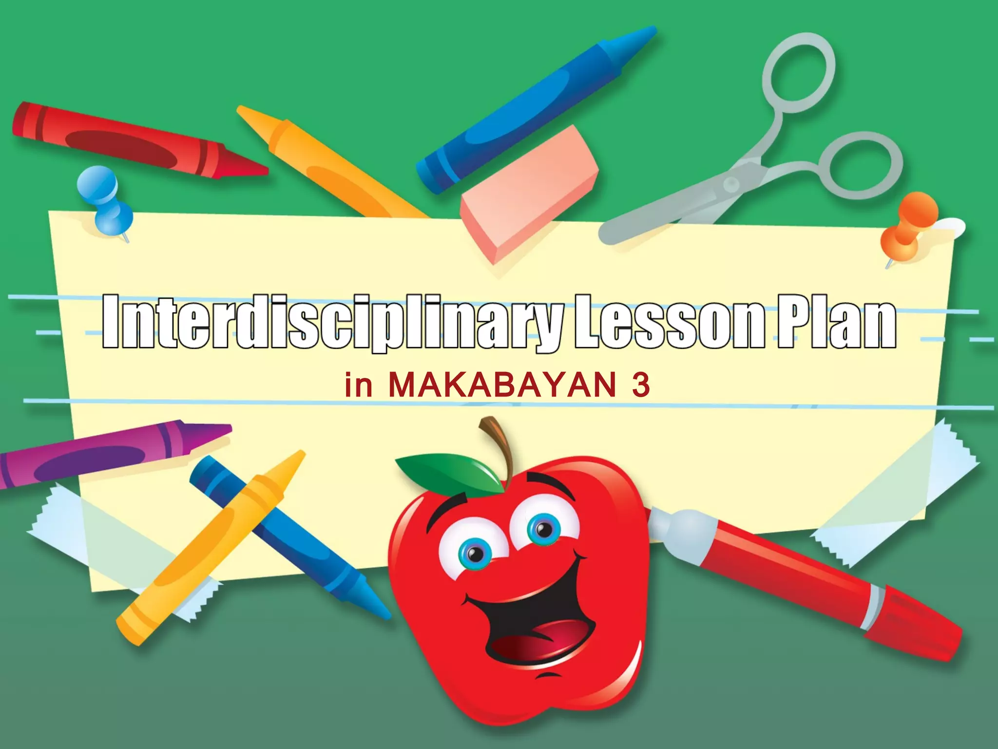 Interdisciplinary lesson plan in social studies | PPT