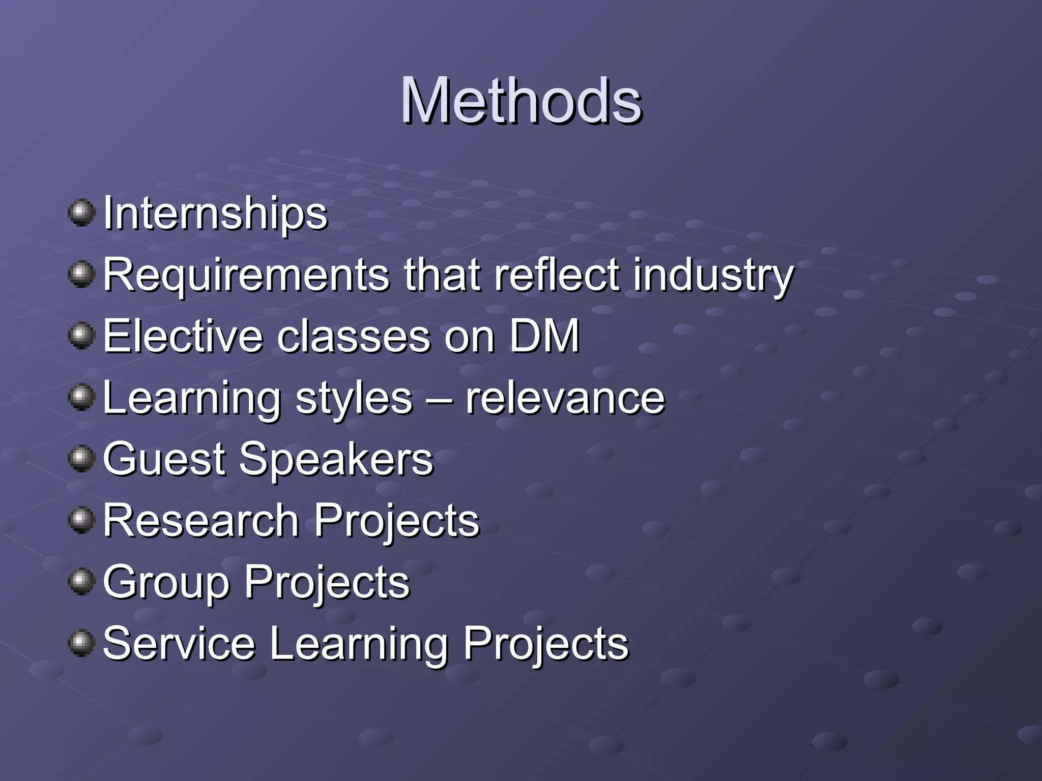 Interdisciplinary presentation | PPT