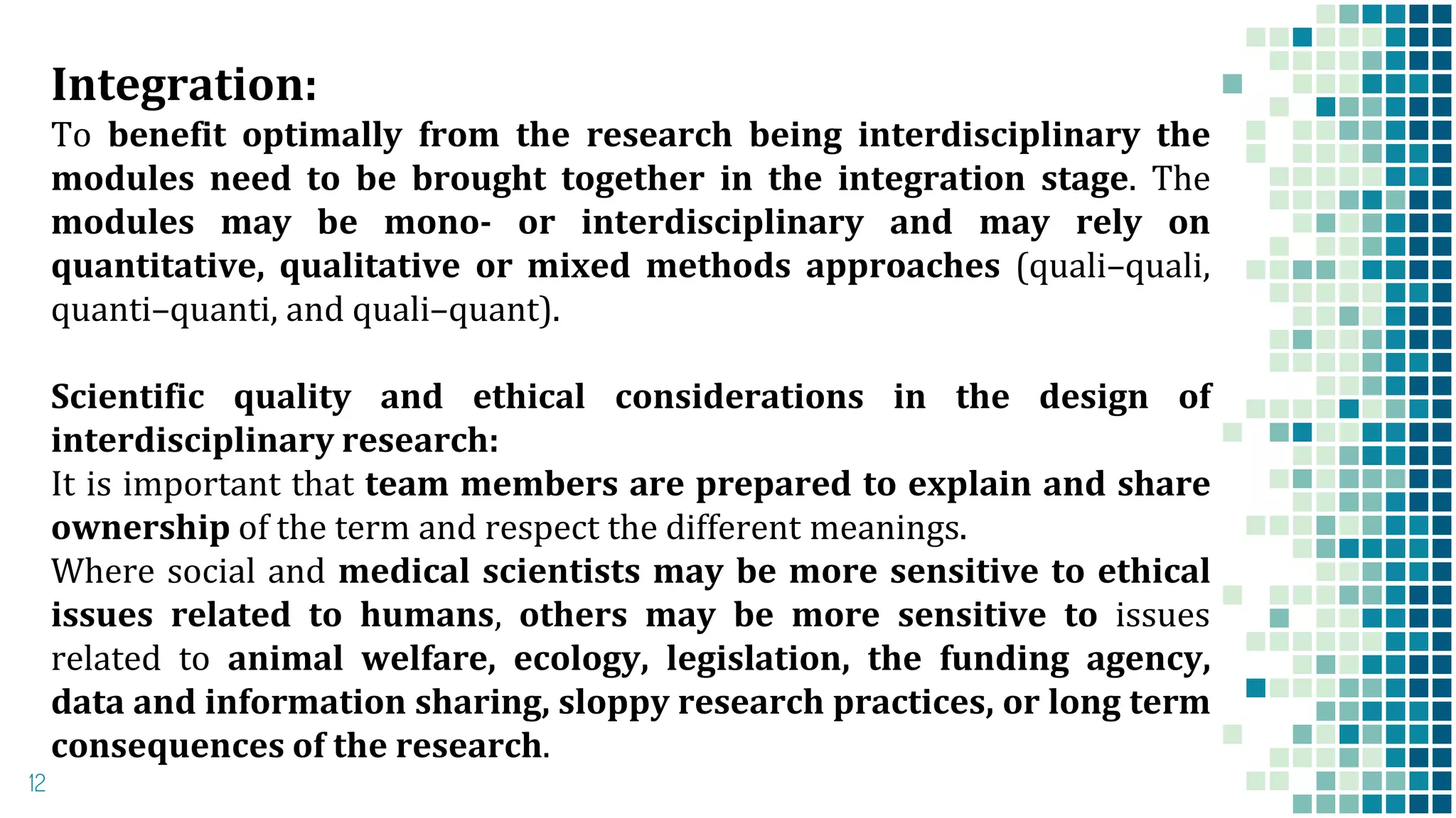 Interdisciplinary Research Pptx