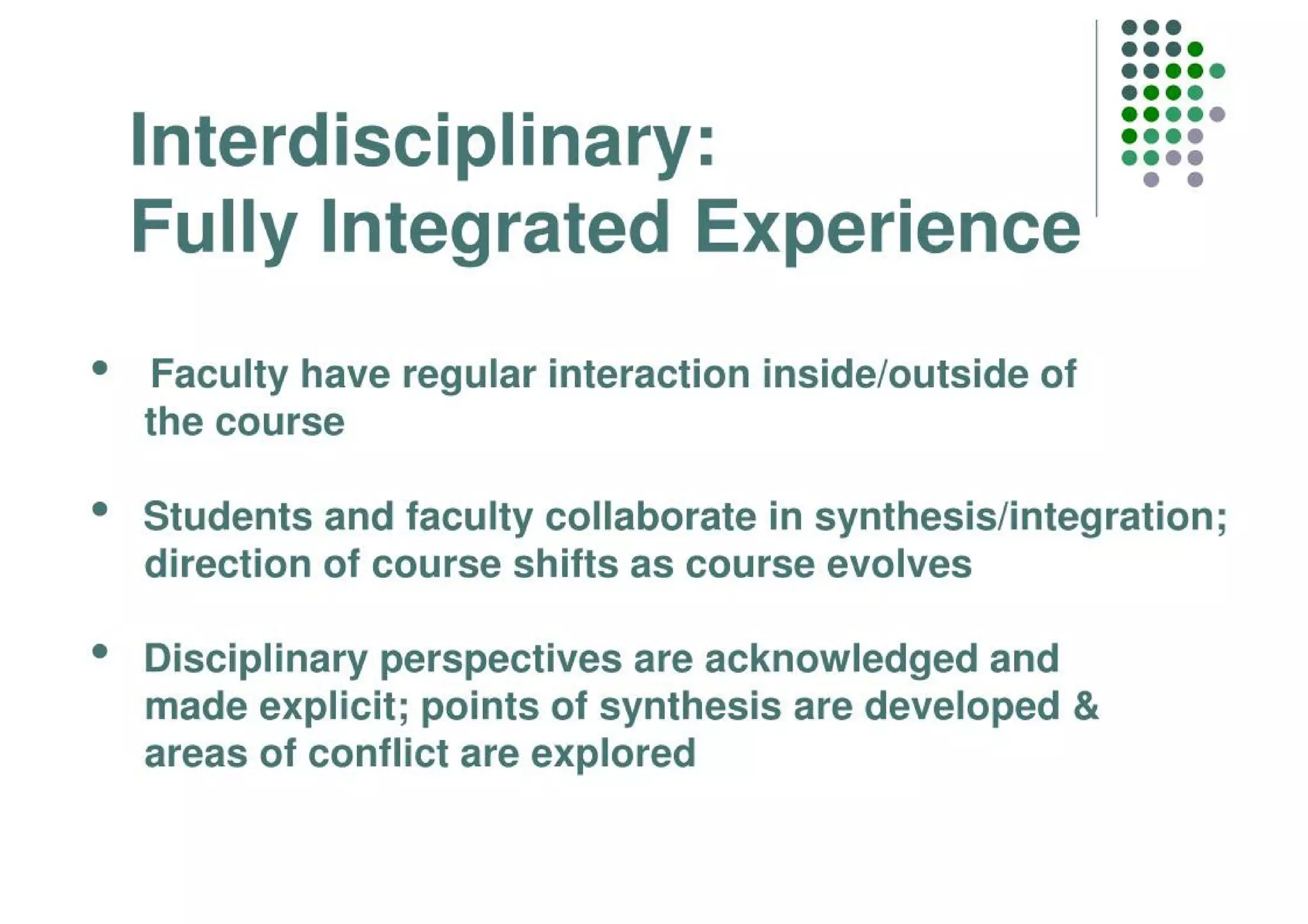 Interdisciplinary Teaching | PDF
