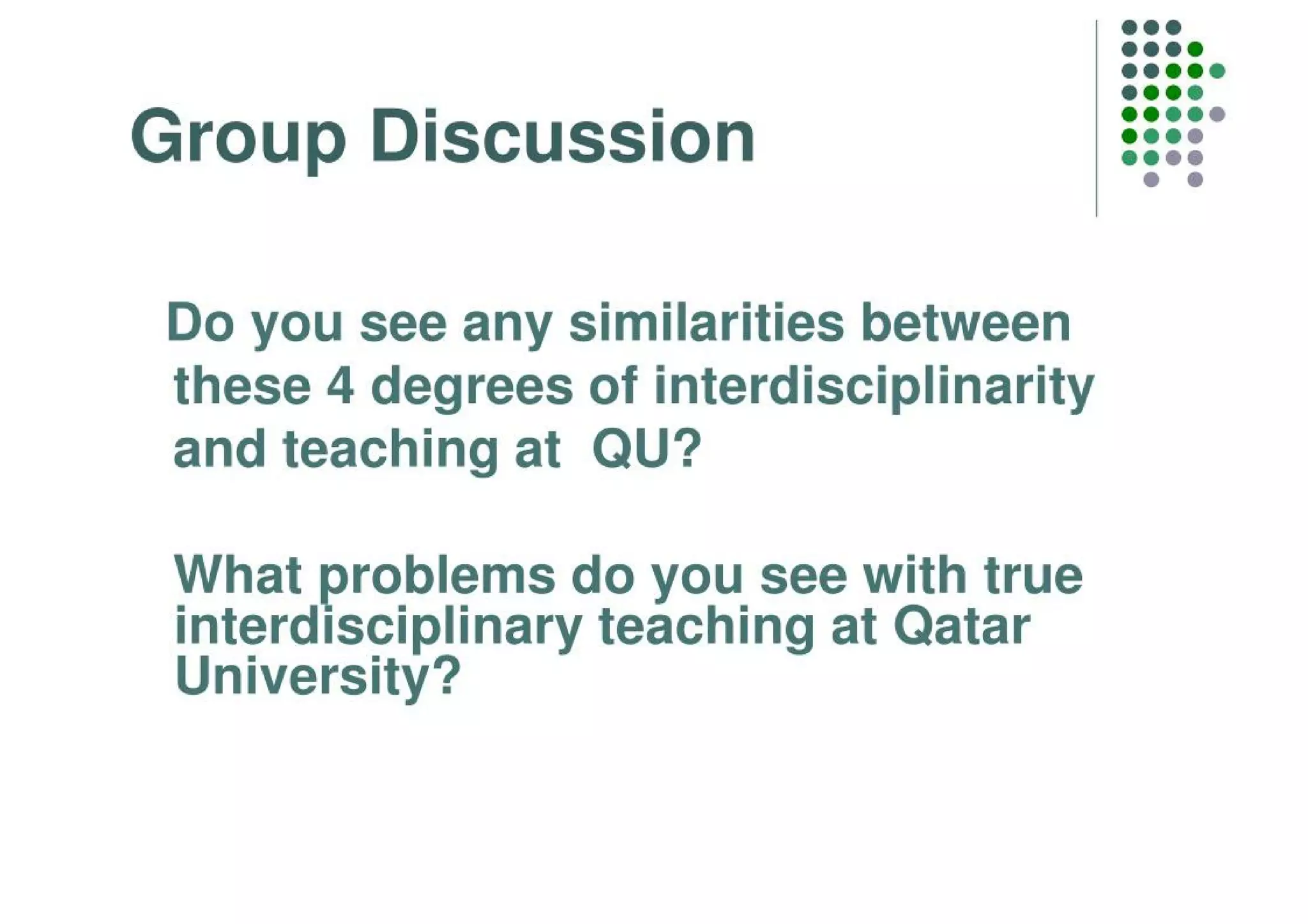 Interdisciplinary Teaching | PDF