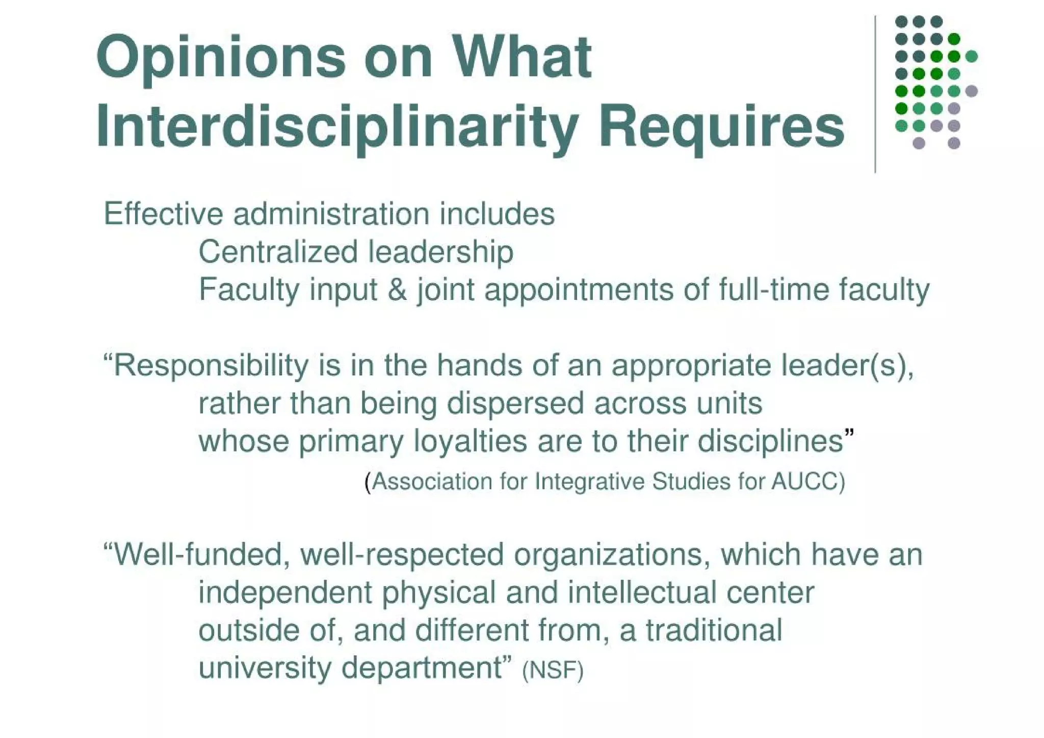 Interdisciplinary Teaching | PDF