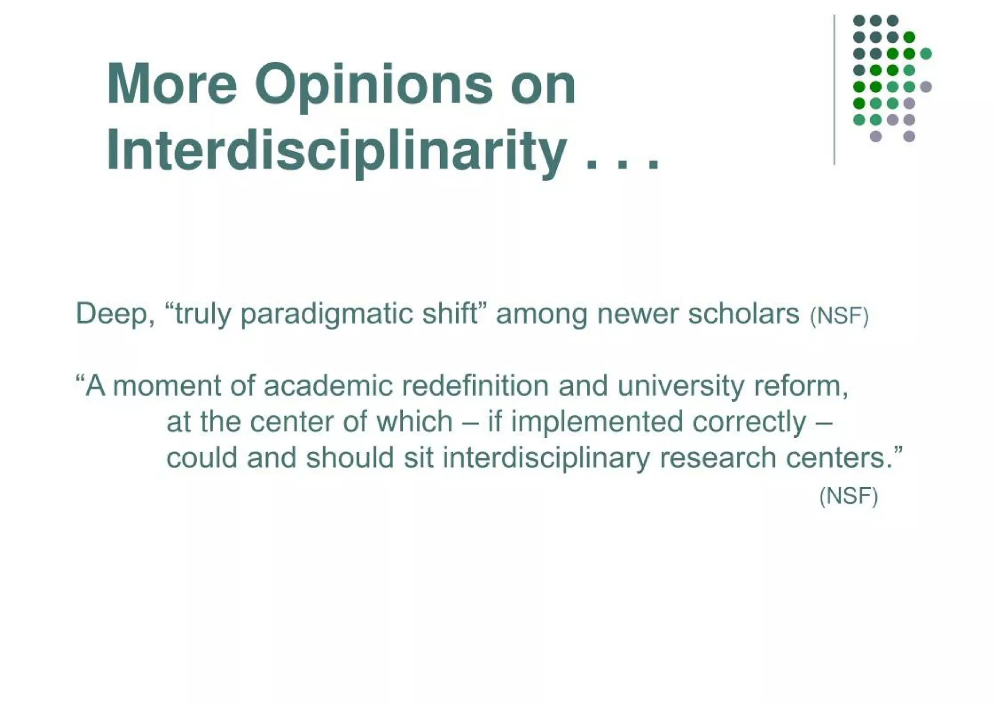 Interdisciplinary Teaching | PDF