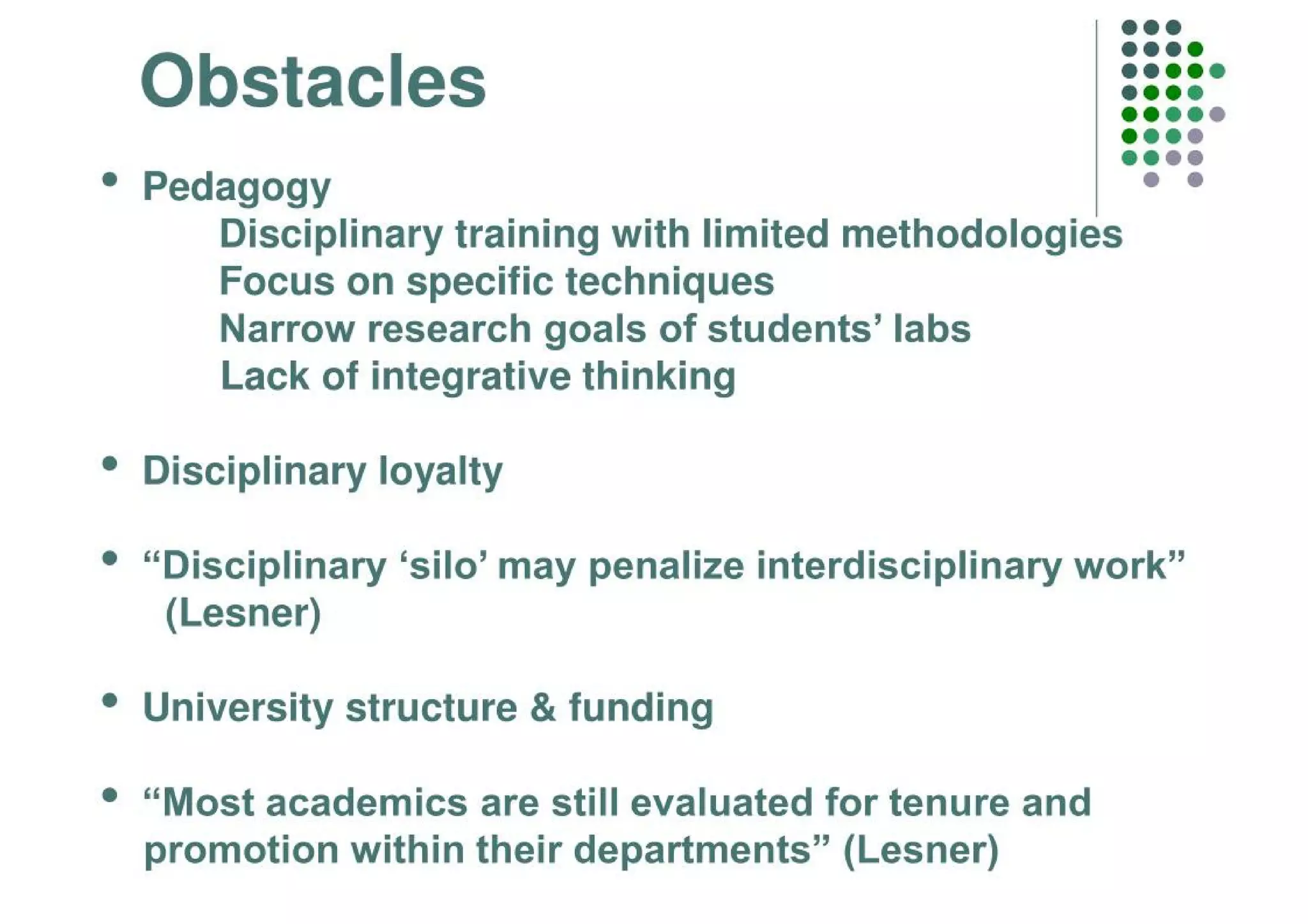 Interdisciplinary Teaching | PDF