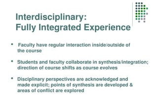 Interdisciplinary Teaching | PDF