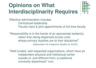 Interdisciplinary Teaching | PDF