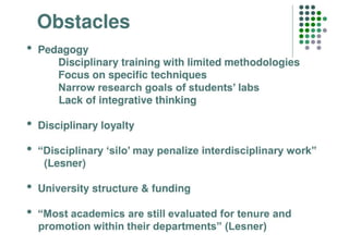 Interdisciplinary Teaching | PDF