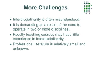 Interdisciplinary Teaching | PDF