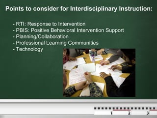 Interdisciplinary unit pp | PPT | Educational Assessment | Education