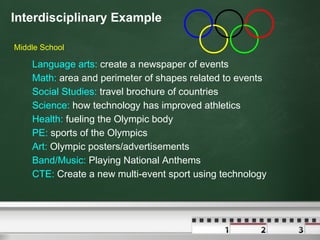 Interdisciplinary units | PPT