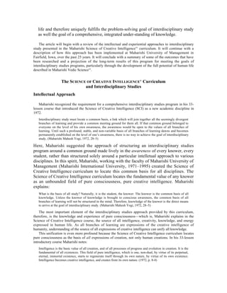 Fulfillment of Interdisciplinary Study | PDF | Undergraduate Education ...