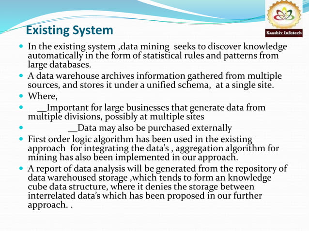 CoDe Modeling of Graph Composition for Data Warehouse Report Visualization | PPTX | Databases ...