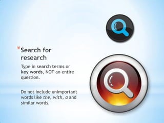 Internet searching basics | PPT