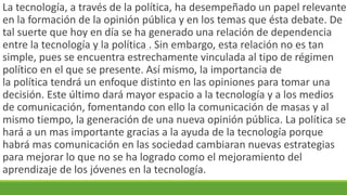 Intereses políticos y económicos | PPTX