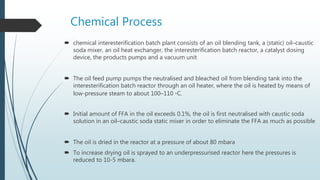 Intereseterification of oils | PPTX