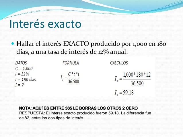 Formula Para Calcular El Interes Real De Un Prestamo - dinero online ...