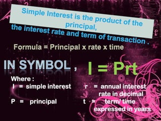 Interest | PPT