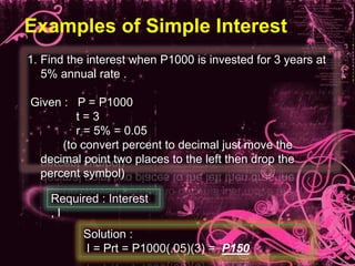 Interest | PPT