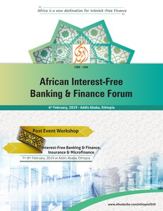 African Interest-Free banking & Finance Forum | PDF