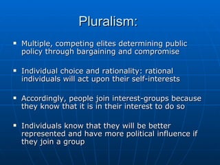 Interest groups and political parties | PPT