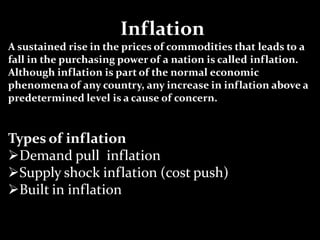 Interest Rates,Money Supply & Inflation | PPT | Interest Rates | Economy