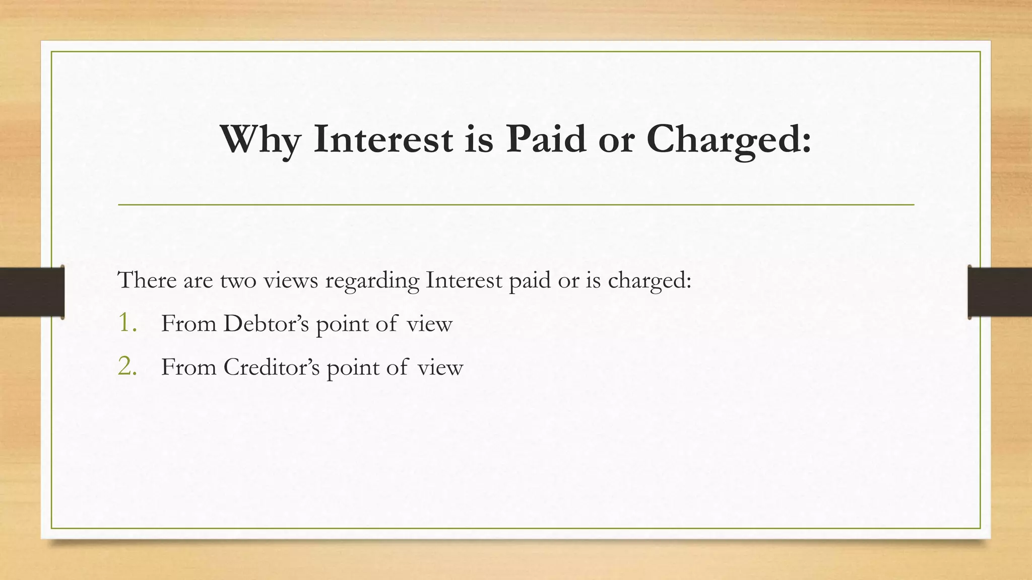 Interest and its types | PPTX
