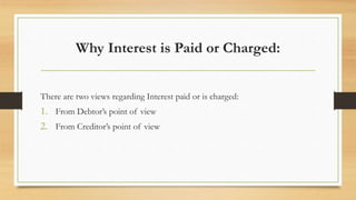 Interest and its types | PPTX | Personal Investing | Personal Finance