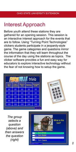 Interest approach ag literacy poster | PPTX