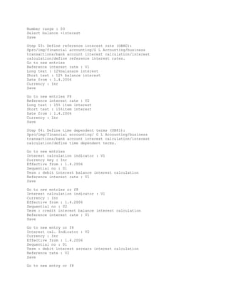 Interest Calculation | DOC