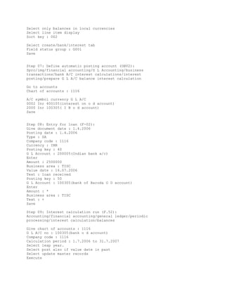 Interest Calculation | DOC