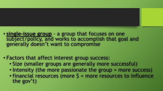 Interest Groups | PPT