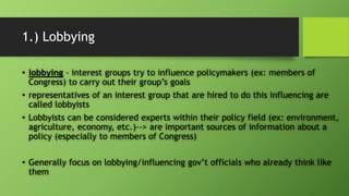 Interest Groups | PPT