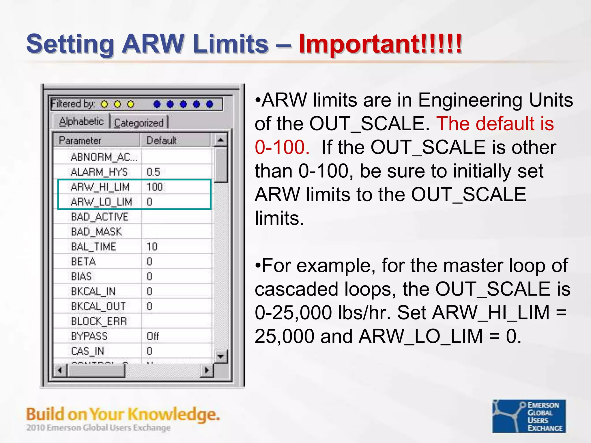 Interesting and Useful Features of the DeltaV PID, Ratio and Bias/Gain ...