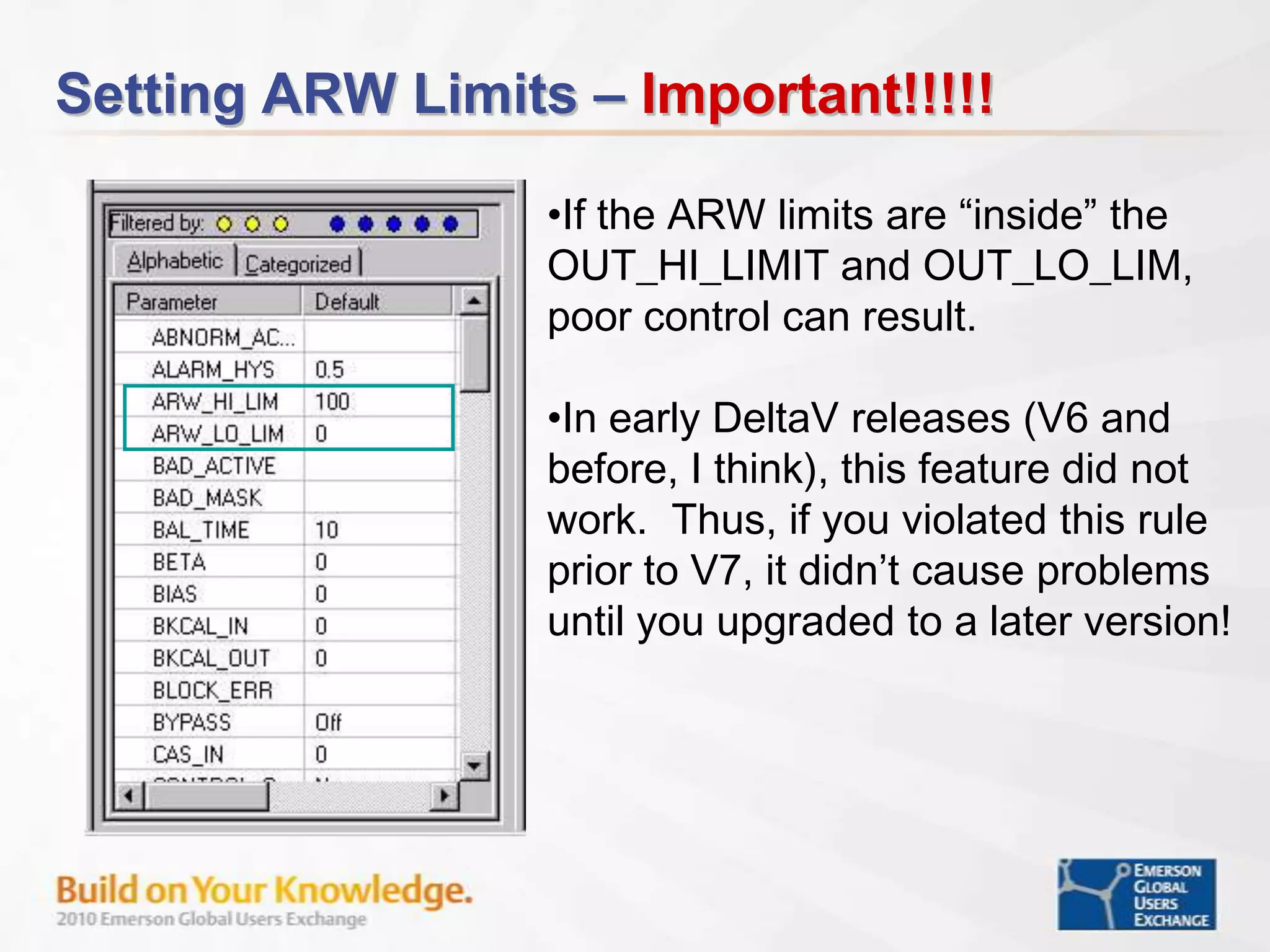 Interesting and Useful Features of the DeltaV PID, Ratio and Bias/Gain ...