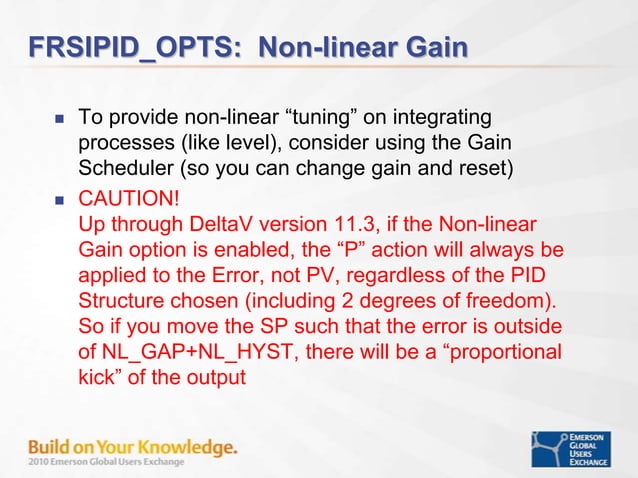 Interesting and Useful Features of the DeltaV PID, Ratio and Bias/Gain ...
