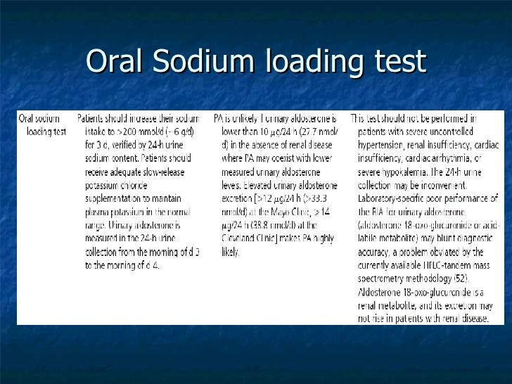 Primary Hyperadosteronism