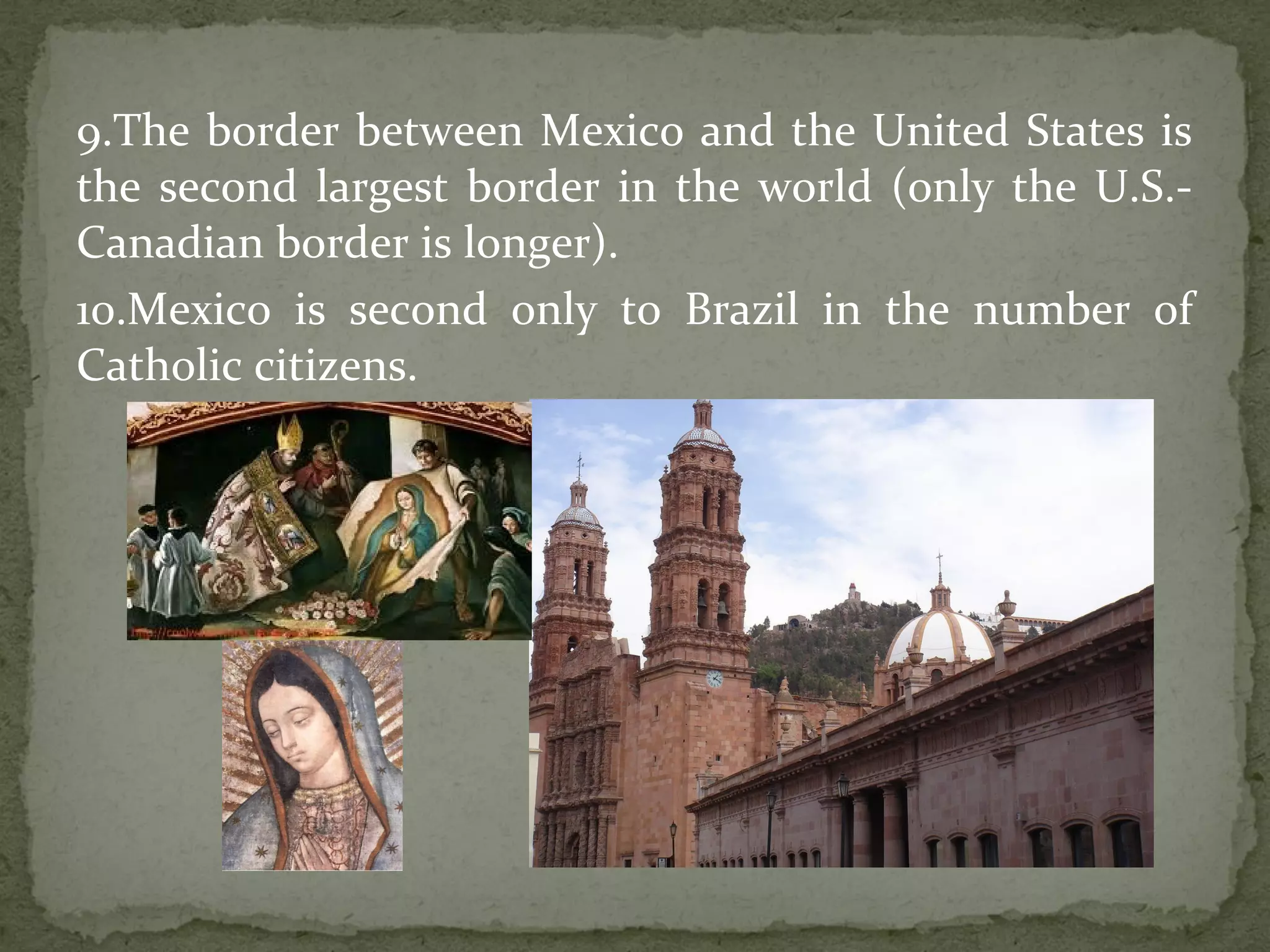 Interesting and amazing facts about mexico | PPT