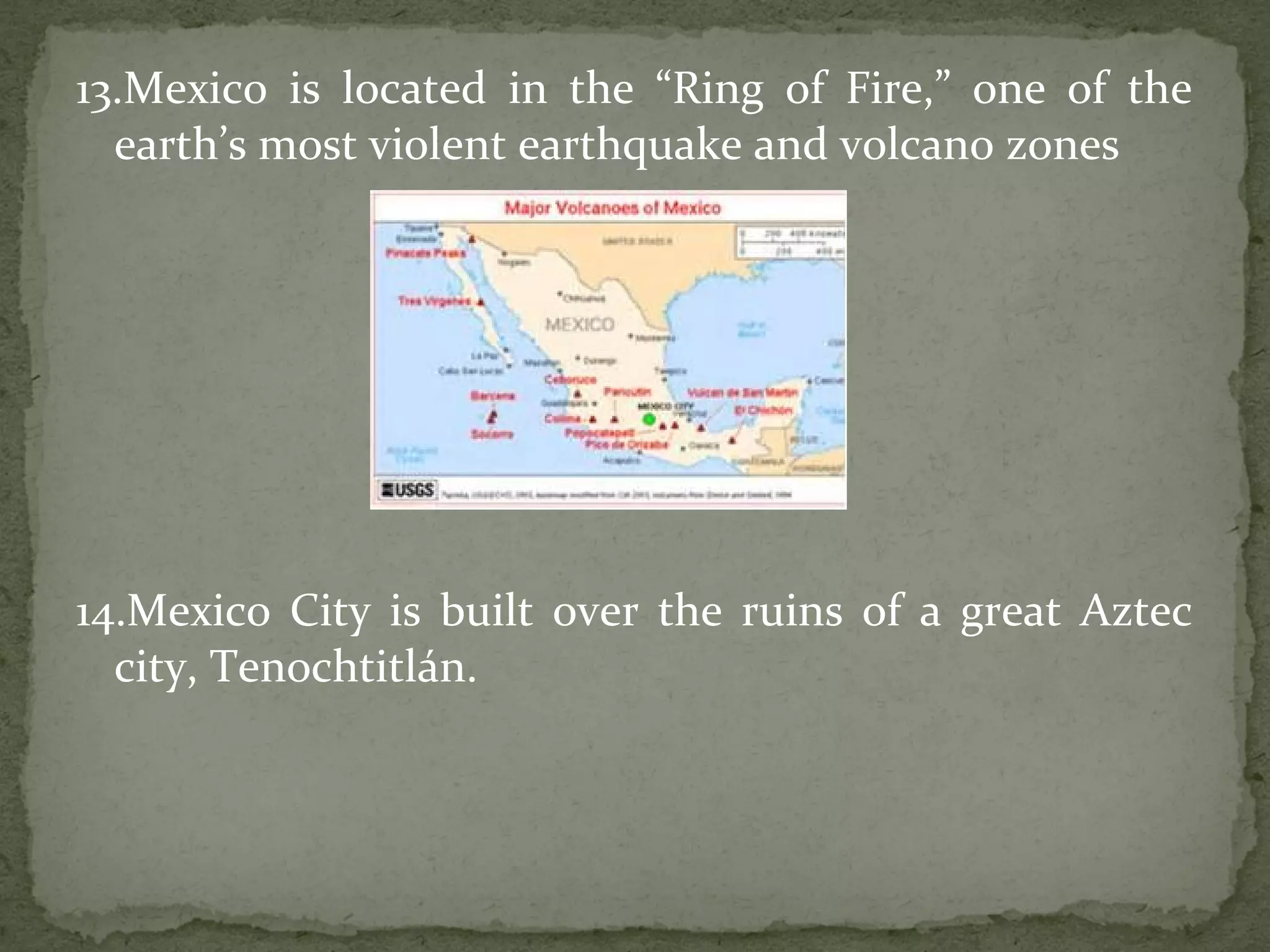 Interesting and amazing facts about mexico | PPT